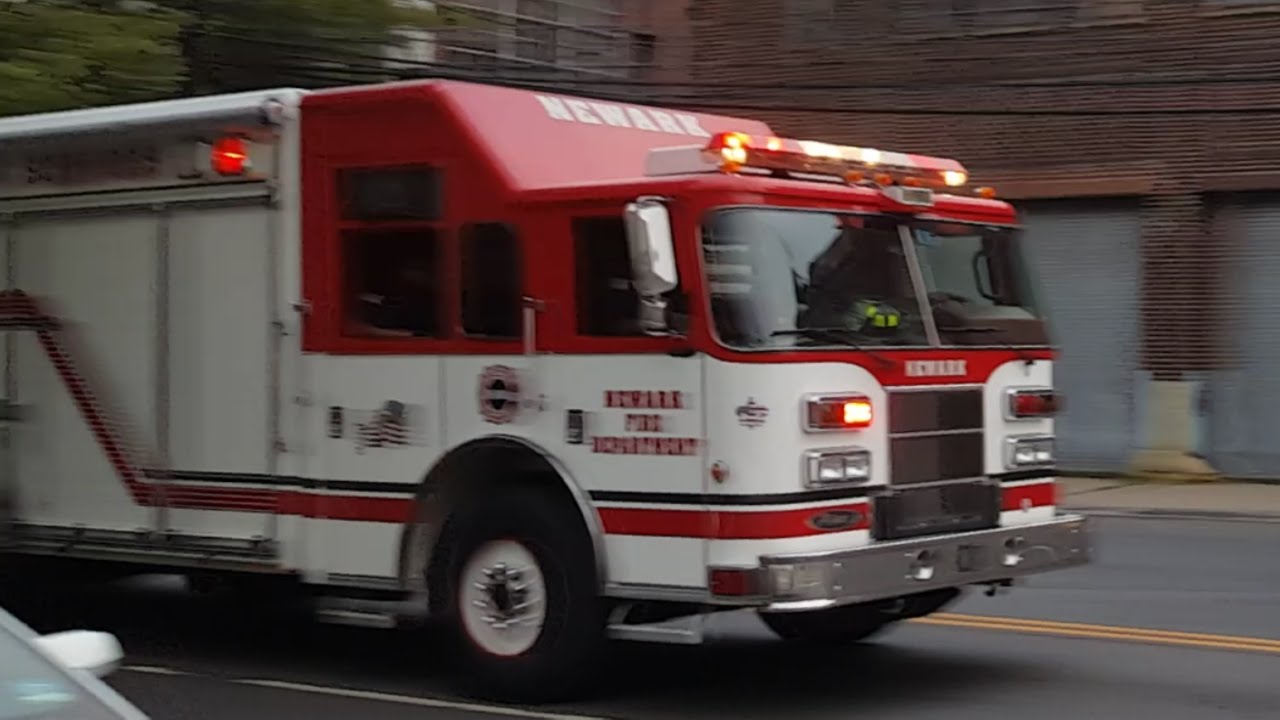 Newark NJ Fire Department Air Unit Responding 8-25-16 - YouTube