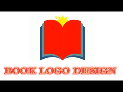 how to create book logo design learn with King Graphic 🔥💯.. - YouTube