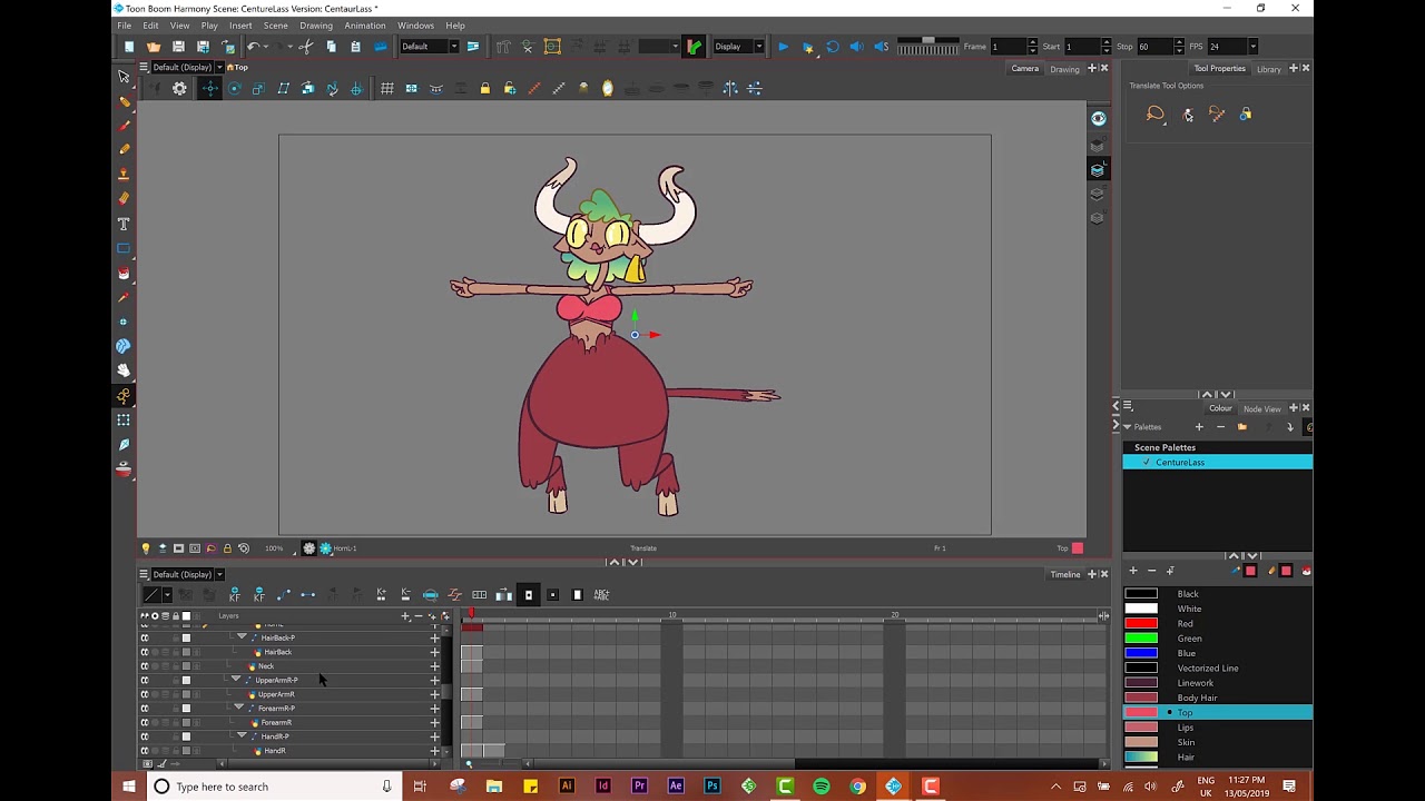 Toon Boom Rigging: Connecting Assets with Nodes - YouTube