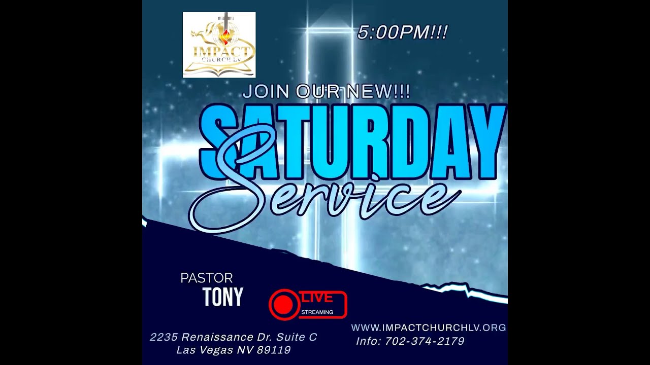 Saturday Service with Impact Church International - YouTube
