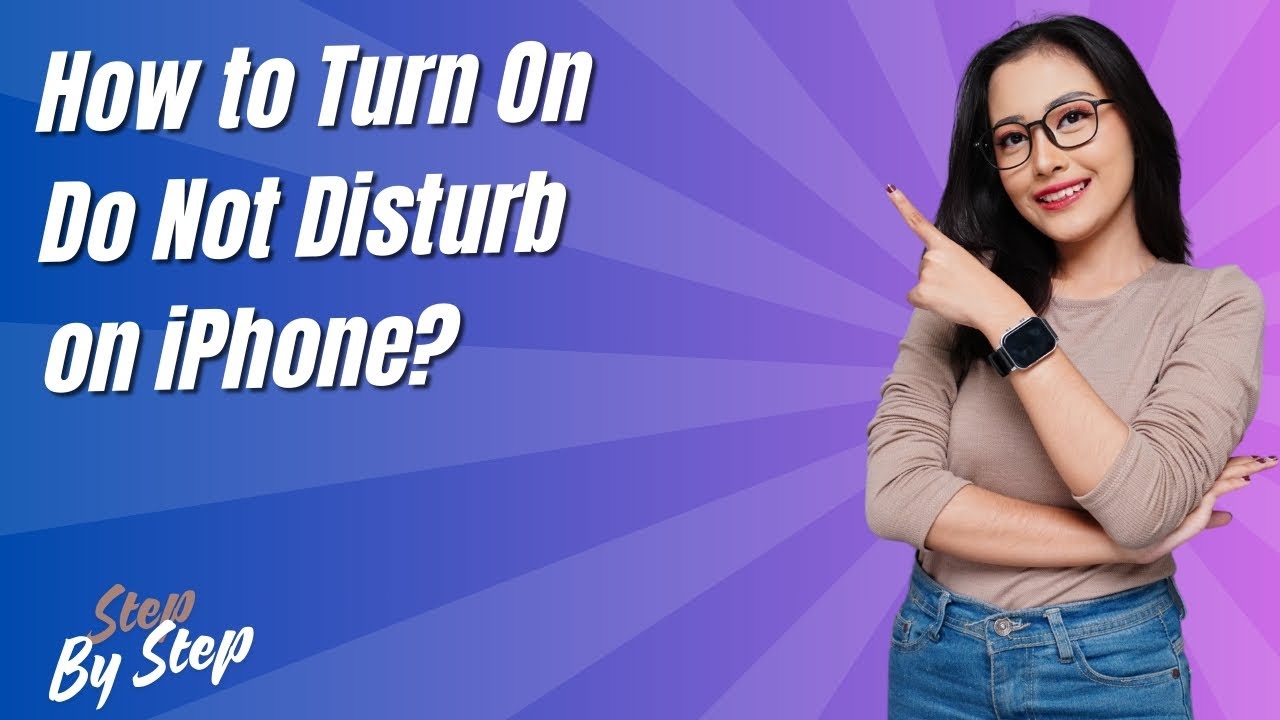 How to Turn On Do Not Disturb on iPhone ? - Step by Step - YouTube