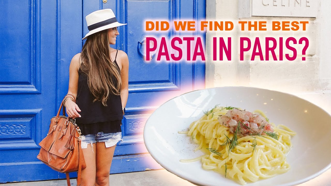 FINDING THE BEST PASTA IN PARIS ｜ Vlog 001 ｜ Paris, France - YouTube