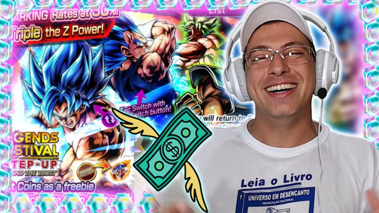 FUI TEIMOSO! GASTEI "DE NOVO" NO BANNER DOS BLUE BOYS LF! - DRAGON BALL ...