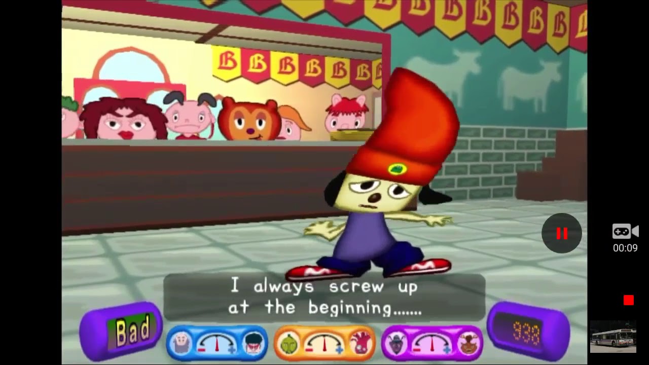 Parappa The Rapper 2 Fail Compilation (But in Bad Mode) - YouTube