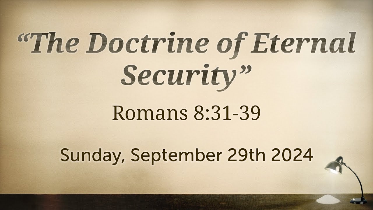Online Service September 29, 2024, Part V Carnal Christianity ...