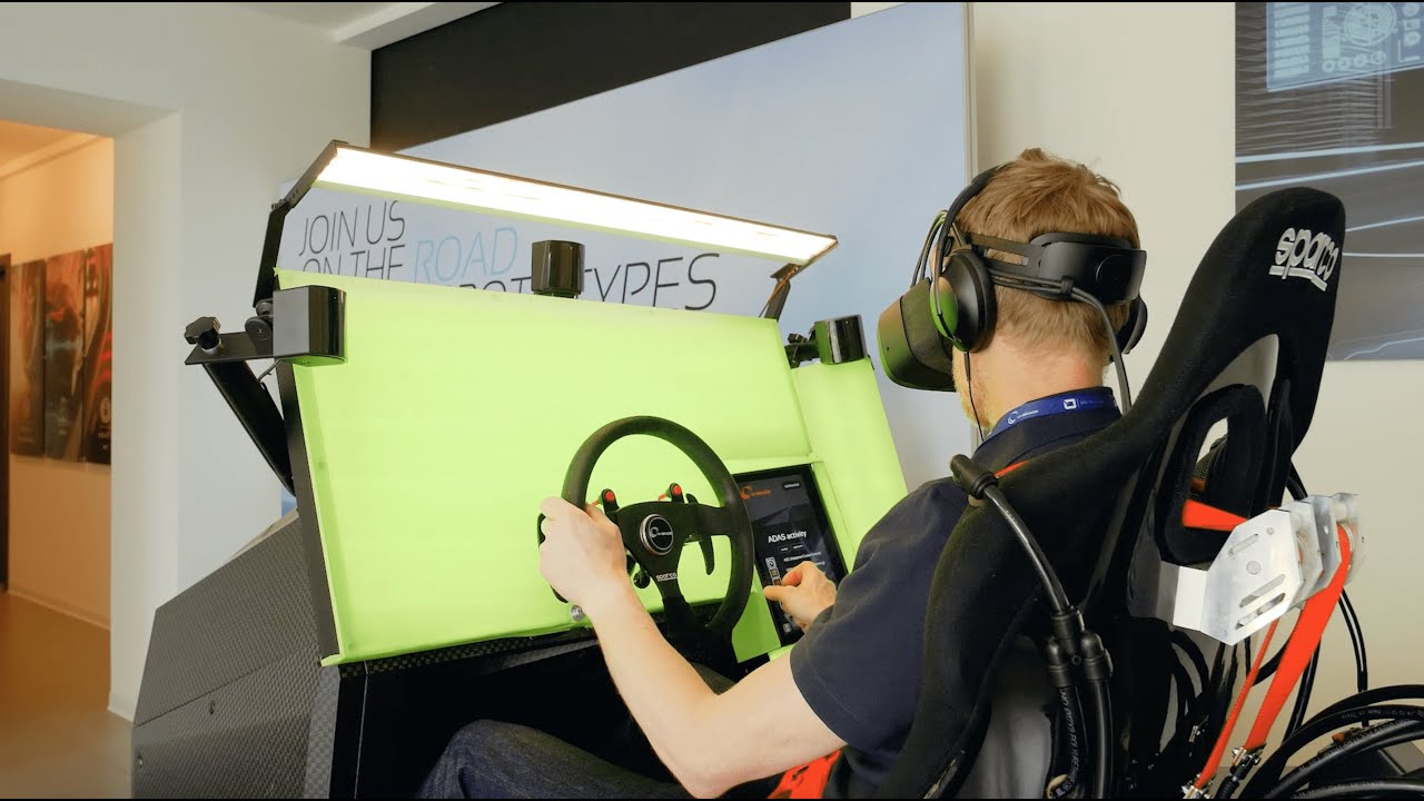 Accelerating HMI development with integrated VR/AR Driver-in-the-Loop technologies - YouTube