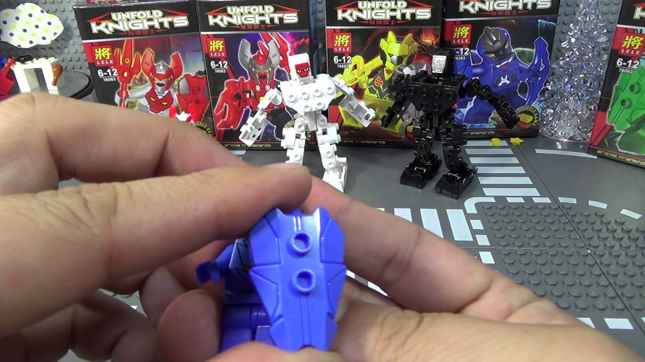 LeLe 텐카이나이트 트리뷰턴 X모드 레고 짝퉁 lego knockoff unfold tenkai knights Tributon ...