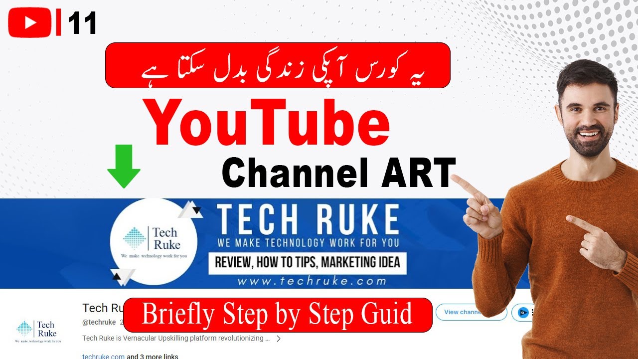 How to Create YouTube Channel Banner in Canva | Channel Art Size - YouTube