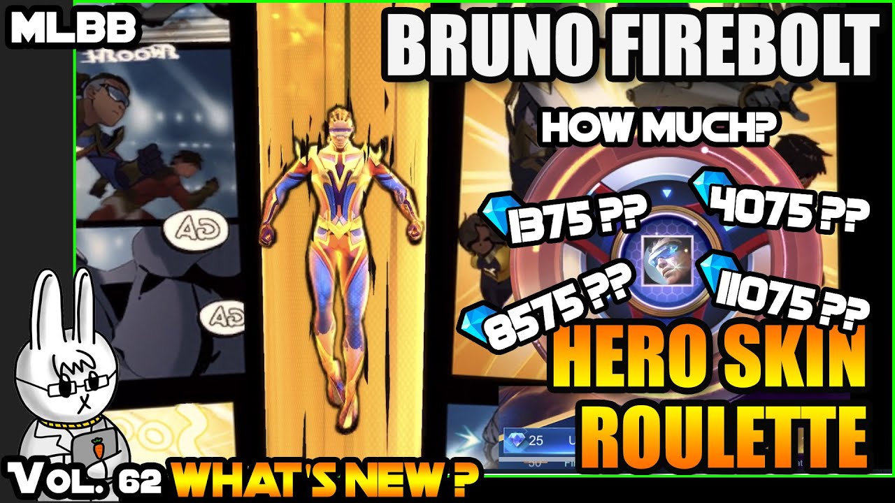 BRUNO FIREBOLT HEROES ROULETTE EVENT - HOW MUCH DID WE SPEND?? - MLBB ...