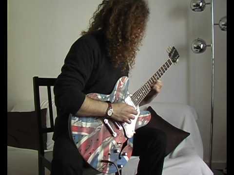 LePape 335 Union Jack - Clean - Both Pickups