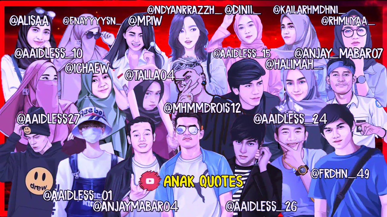 Template Collab 21 orang - YouTube