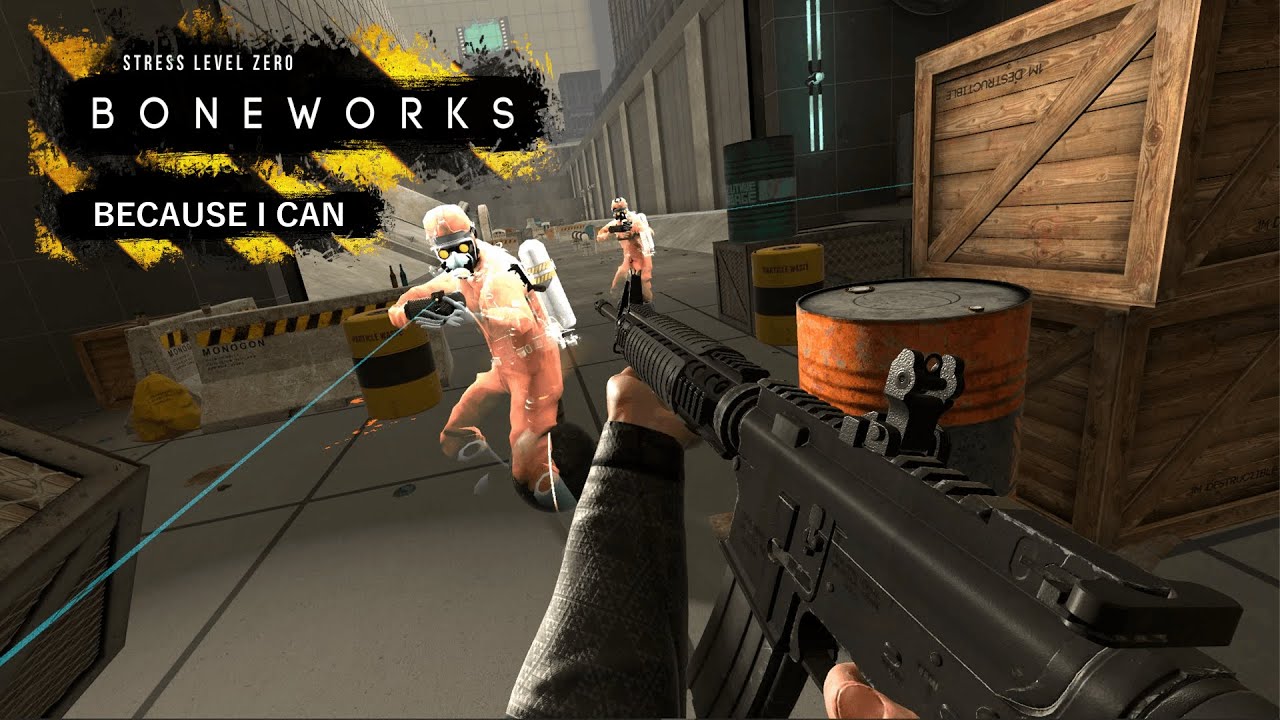 playing boneworks because i can - YouTube