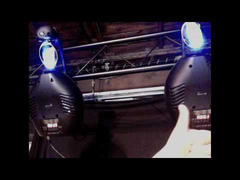 Accu Scan 250 (American DJ) - YouTube