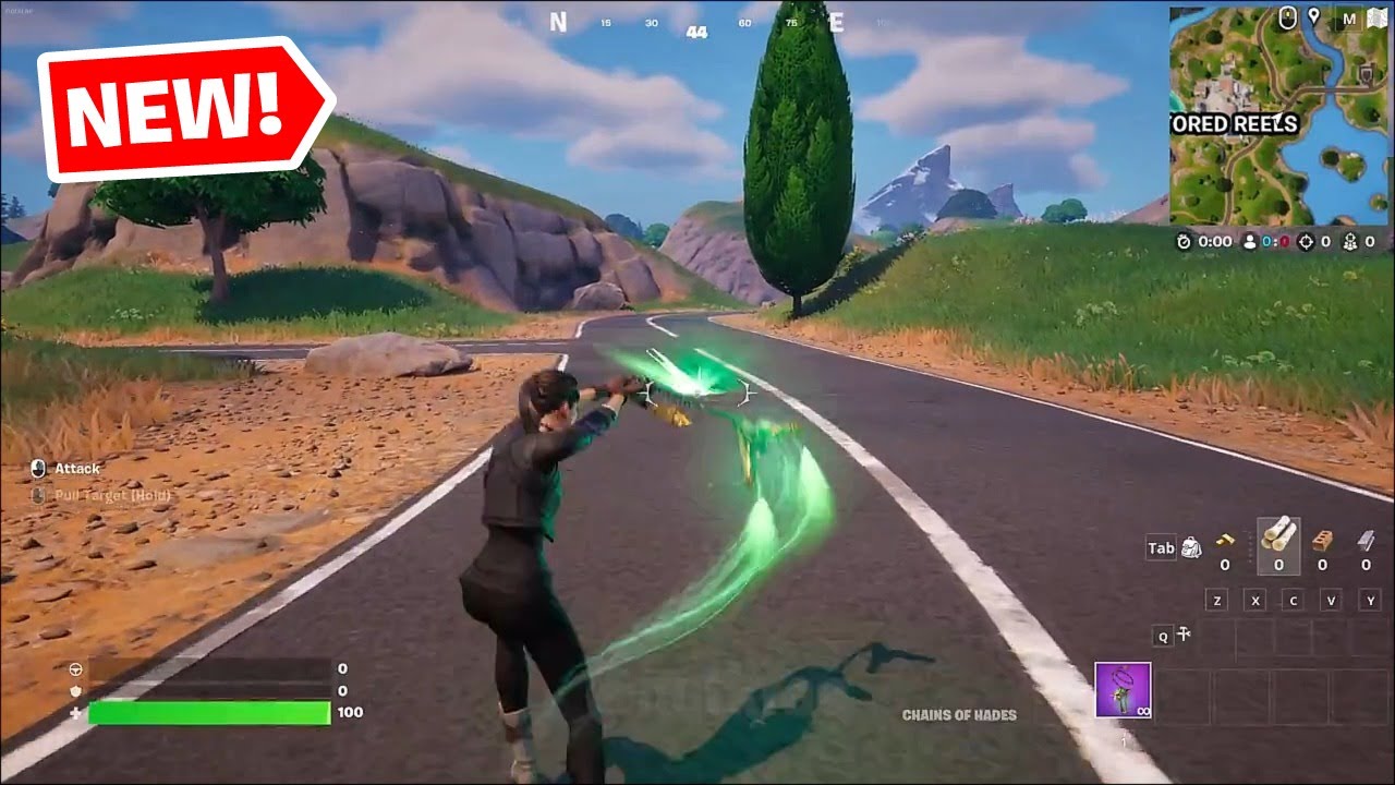 Fortnite New MYTHIC Chains of Hades Gameplay in Chapter 5 Season 2 ...