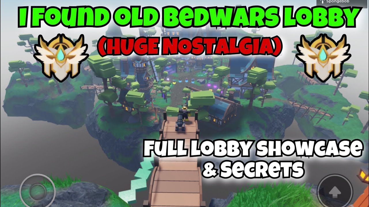 Bedwars lobby 1 YEAR AGO! | Full Showcase + Playable in Description ...