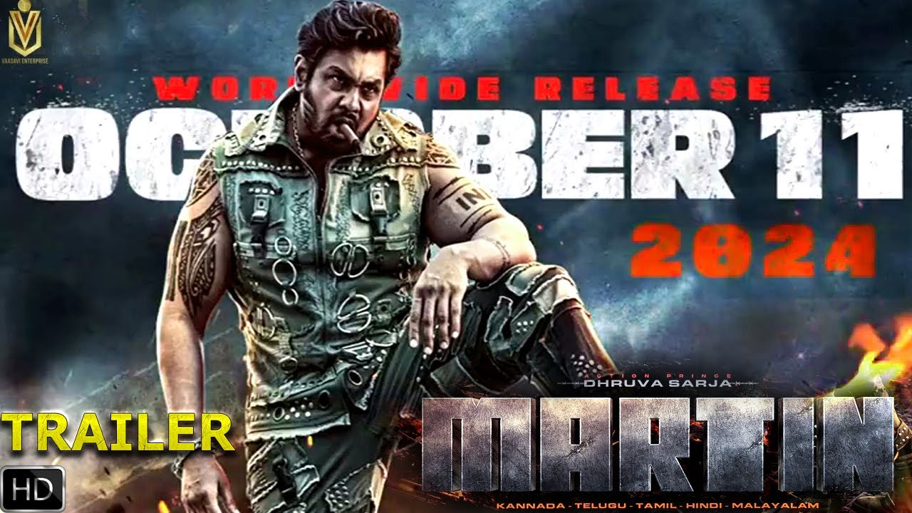 Martin Release Date Announcement - Dhurva Sarja Ap Arjun Uday Mehta ...
