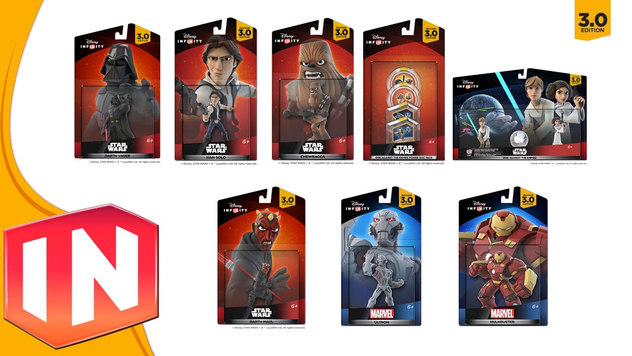Disney Infinity Figures Wave 2