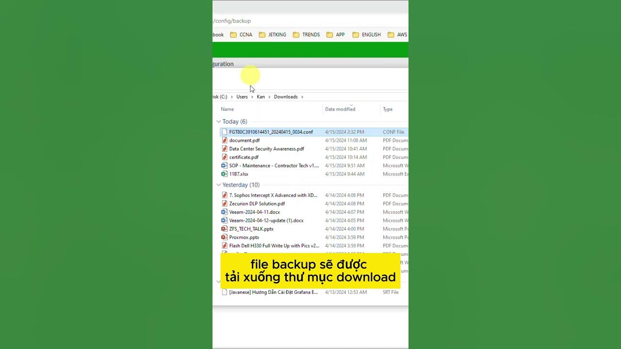 How To Backup & Restore on Firewall Fortigate ? - YouTube