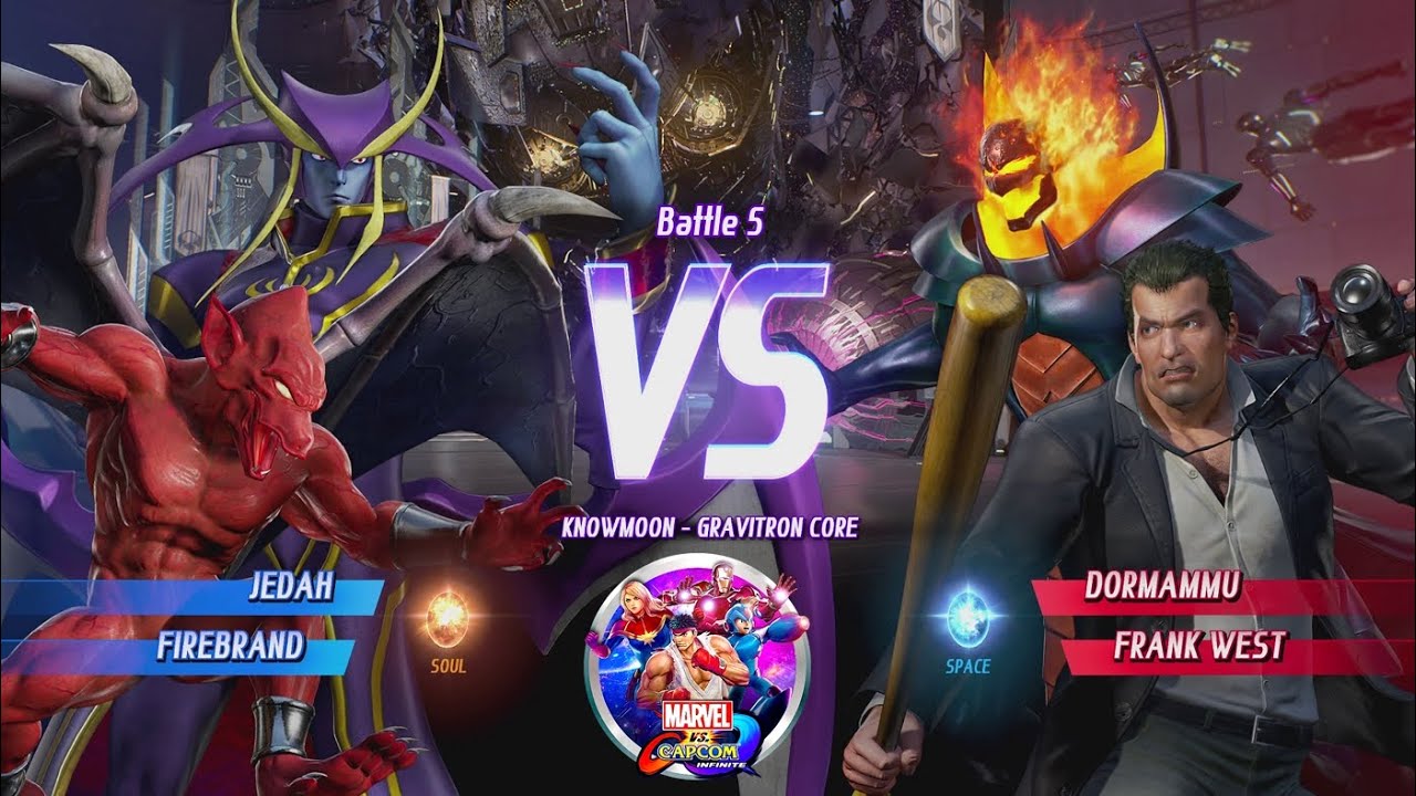 Marvel vs Capcom Jedah & Firebrand vs Dormammu & Frank West - YouTube