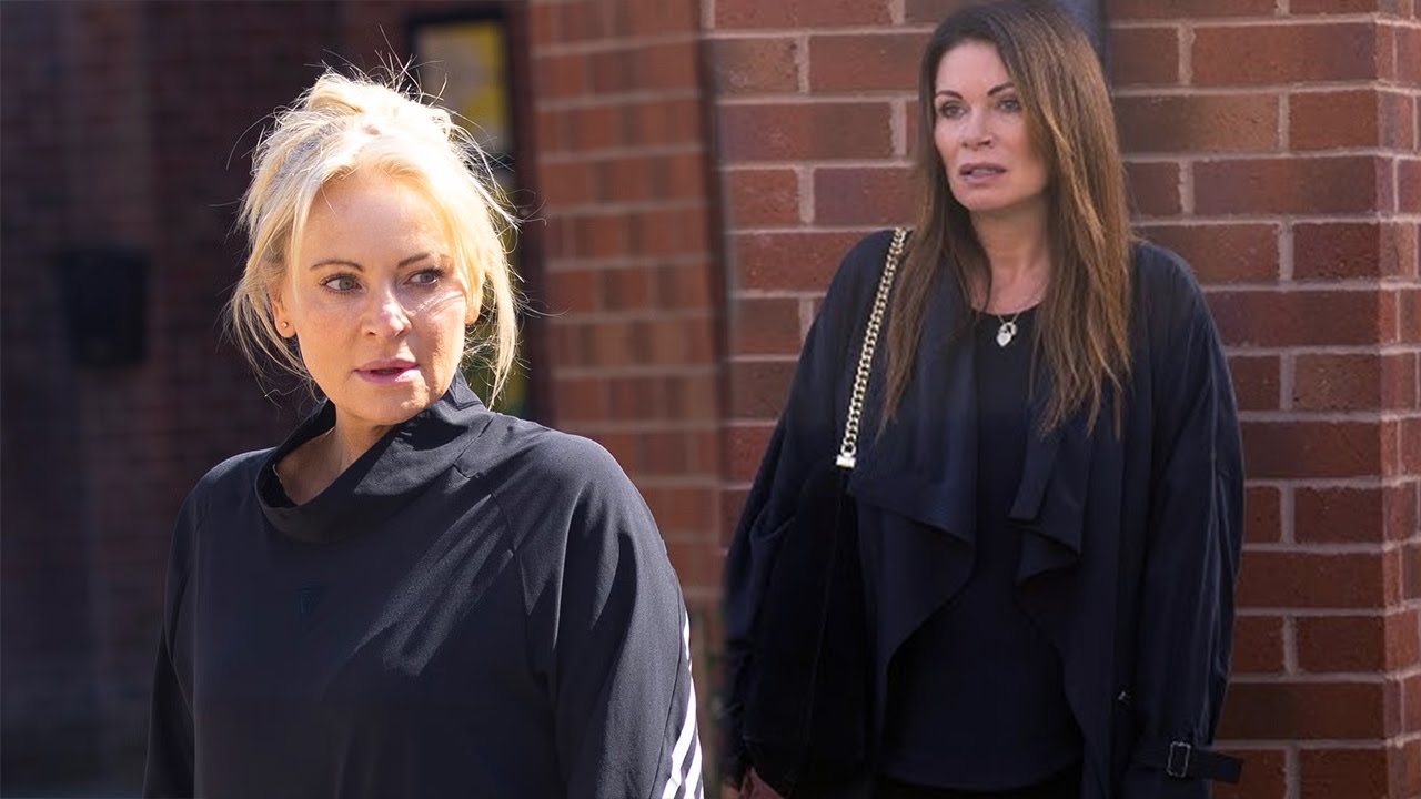 Carla is shocked when Lisa FREEZE during the robbery She's hiding something bad on Coronation ...