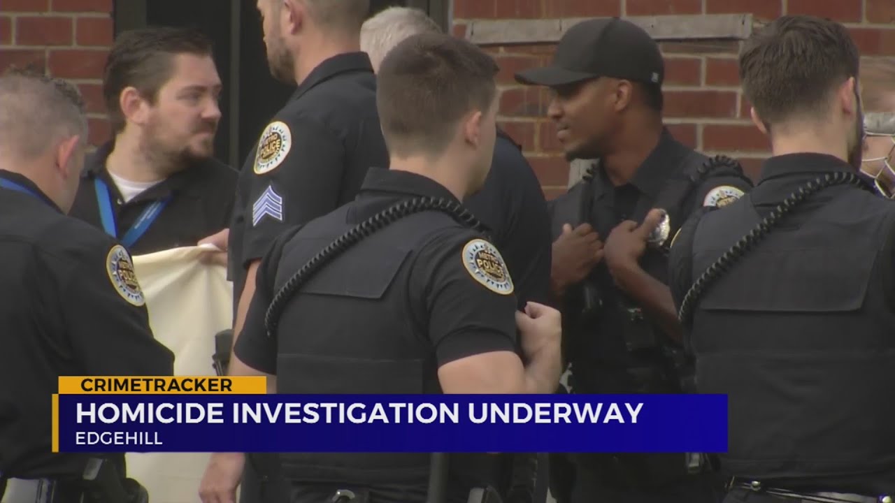 Homicide Investigation Underway In Edgehill Youtube