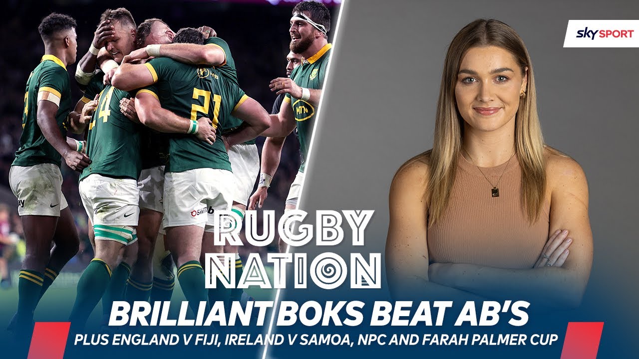 The Greatest Rugby Rivalry Continues! All Blacks v Springboks 🏉 | Rugby ...