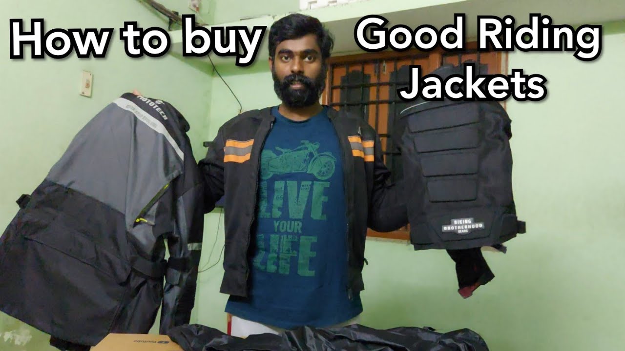 How to buy good riding jackets |Aspida | BBG | MOTOTECH | Biking ...