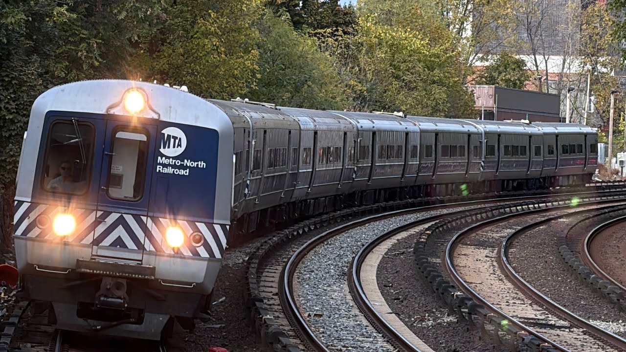 M3A, M7A, M8, & P32AC-DM Metro-North Action at Fordham - YouTube