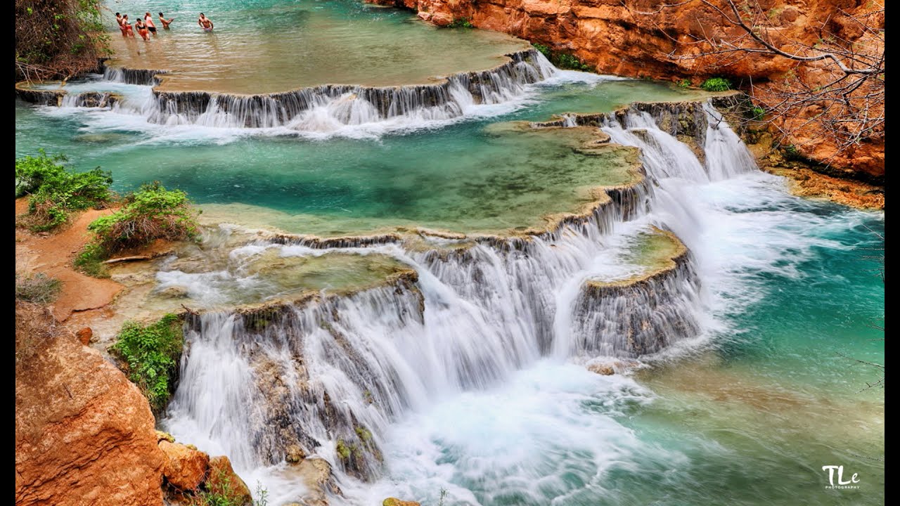 Supai Village and Havasupai waterfall 2024 - YouTube