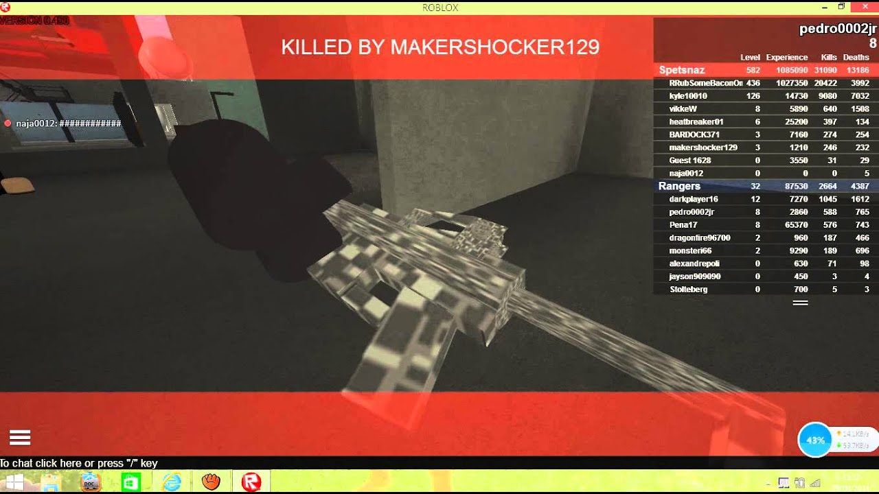 JOgando BATTLEFIELD no roblox - YouTube