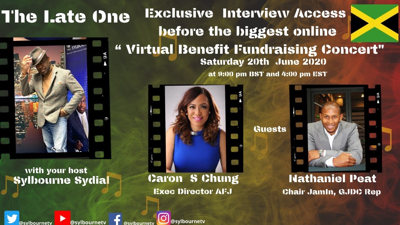 Jamaica Virtual Benefit Concert || Caron Chung & Nathaniel Peat - YouTube