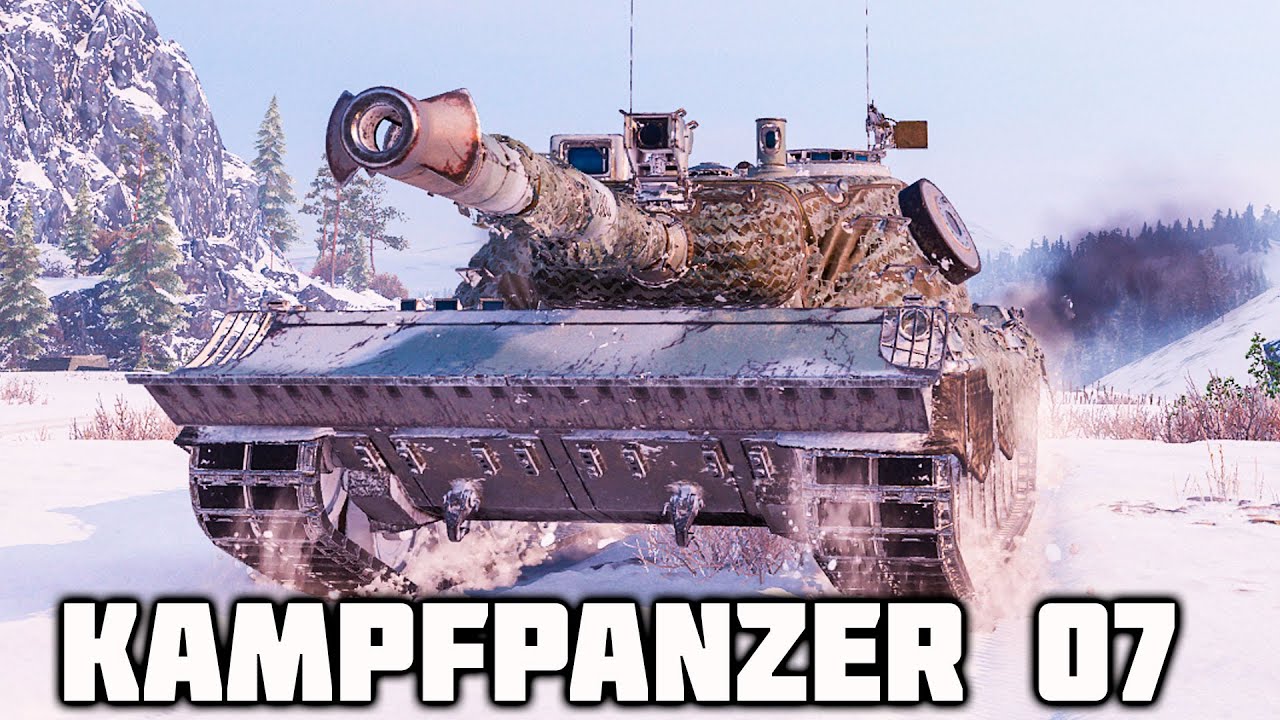 Kampfpanzer 07 P(E) WoT – 4Kills, 10,1K Damage - YouTube