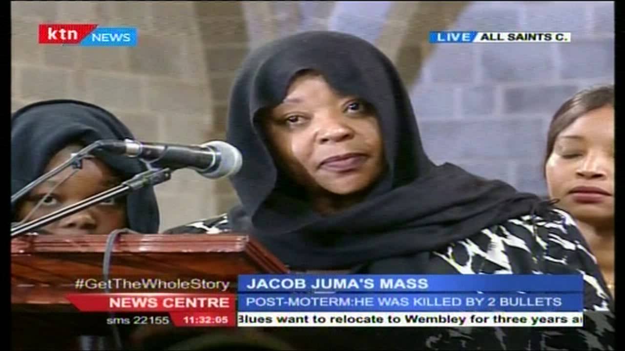 This is all Mrs Jacob Juma had to say about her husband - YouTube