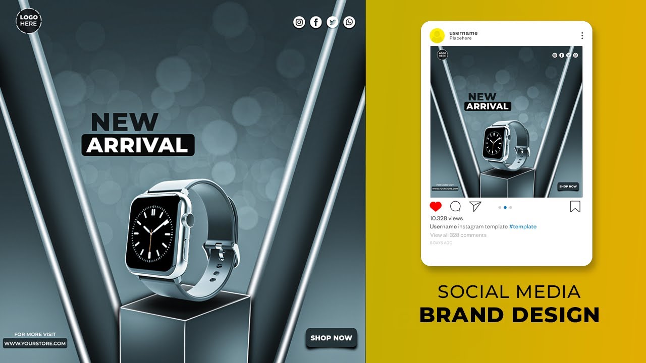 Gadget Product Designs V-03 | Social Media Brand Designs | Photoshop ...