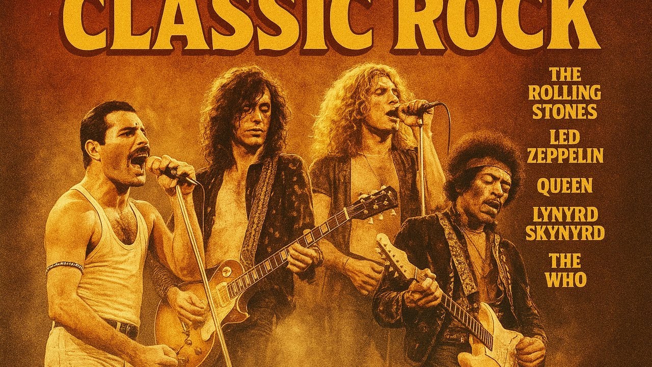 Classic Rock Legends Nonstop Golden Era Mix 70s 80s 90s | Guns N Roses ...