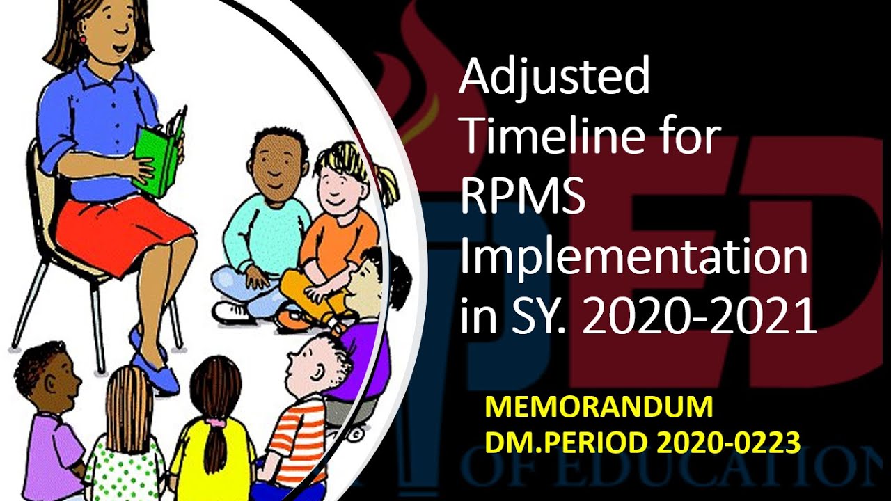 Adjusted Timeline for RPMS Implementation in 2020-2021 - YouTube