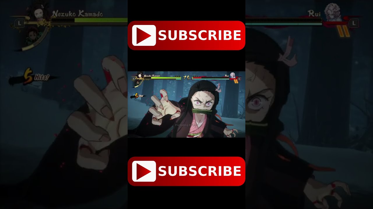 nezuko demon slayer ultimate art move - YouTube