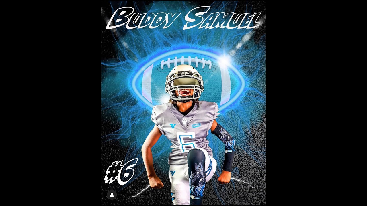 Noah "BUDDY" Samuel Oxnard Panthers 2023 Junior Highlights - YouTube