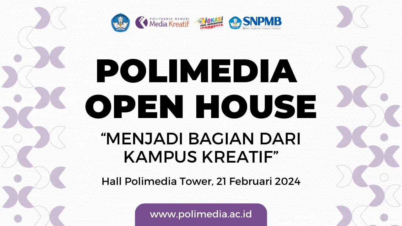 POLIMEDIA OPEN HOUSE TAHUN 2024 - YouTube