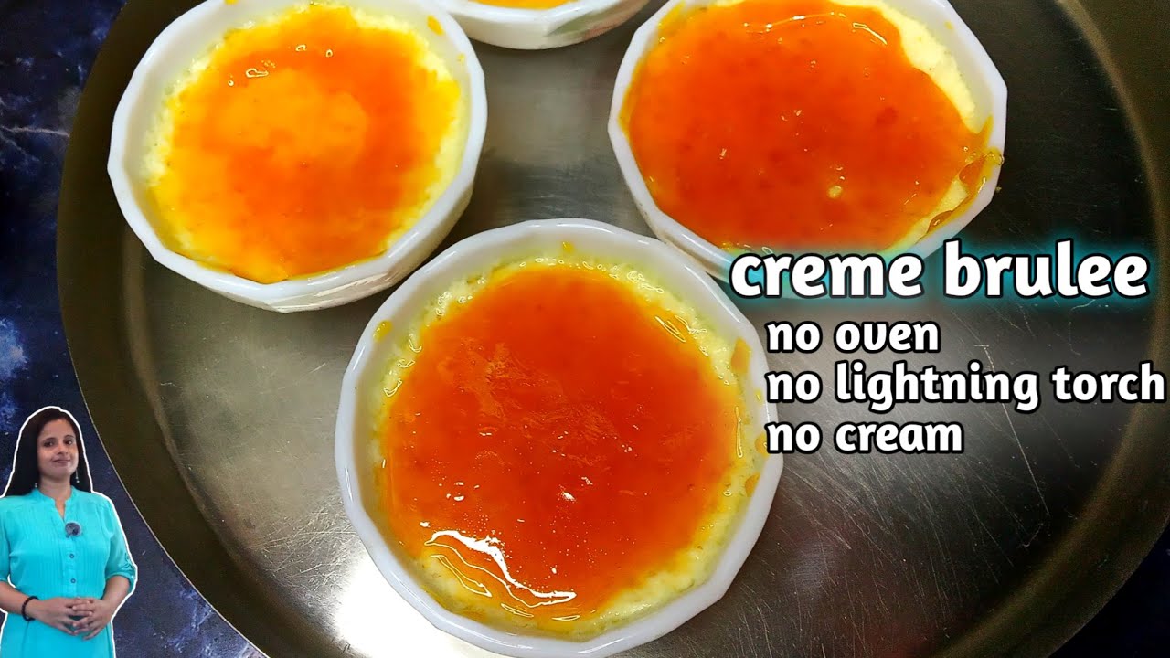 how to make creme brulee no torch | creme brulee recipe | creme brulee ...