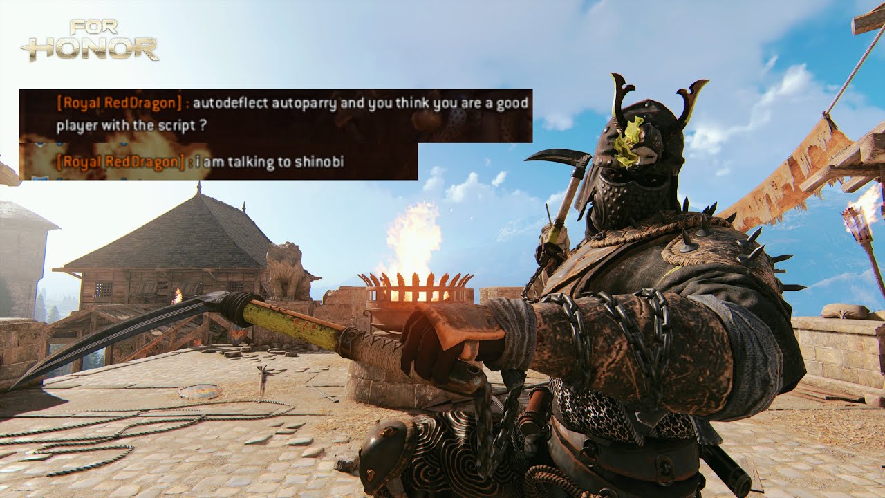 This Is Why People Think I SCRIPT In For Honor... - YouTube