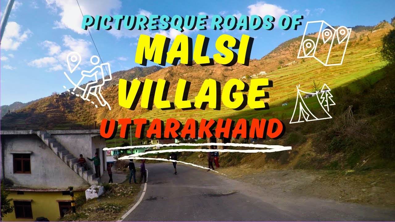 Malsi (Village near Karnaprayag) Picturesque Roads | Uttarakhand ...