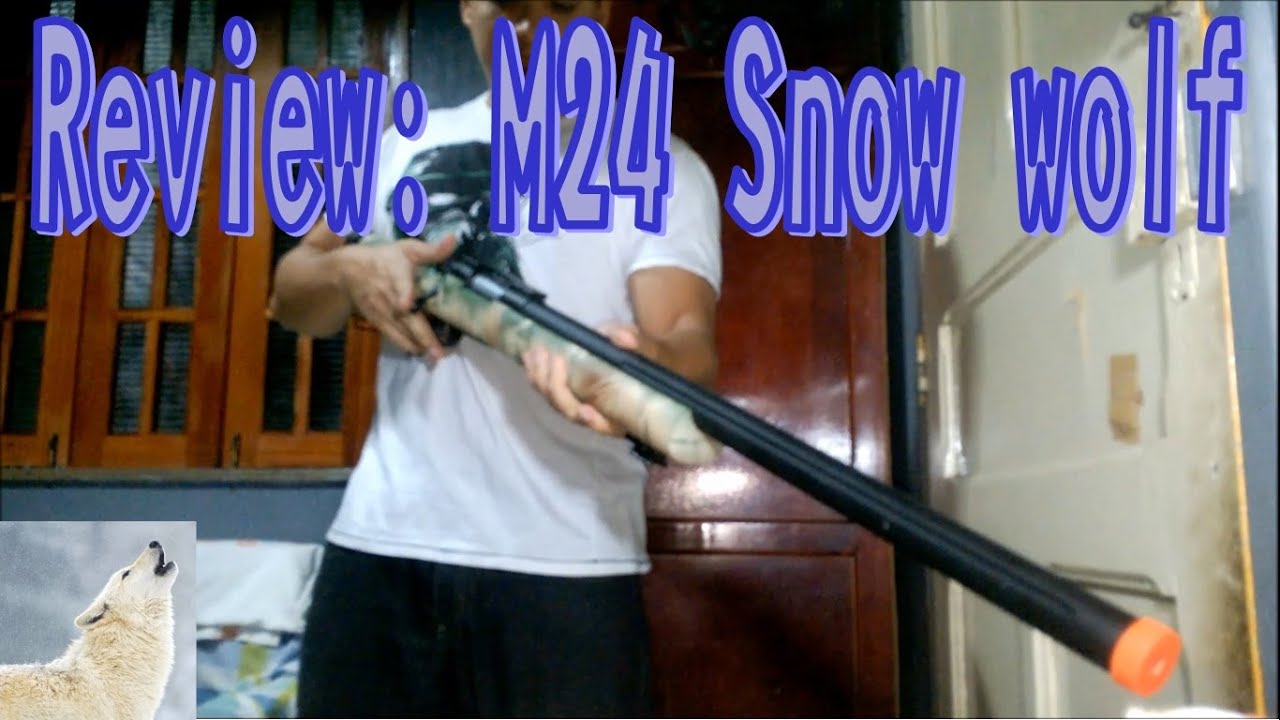 Review: M24 snow wolf Airsoft - Pt-Br - YouTube