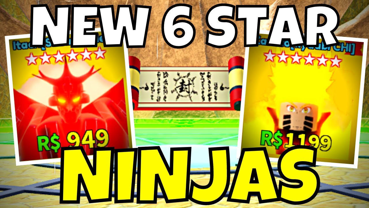 They Added NEW 6 STAR NINJAS in ROBLOX Anime Ninja War Tycoon - YouTube