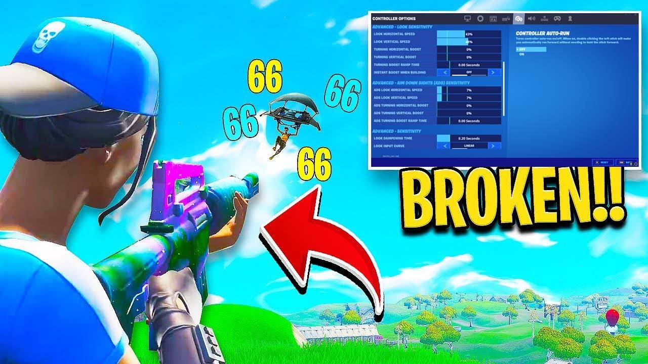 How to hit every shot + BEST controller settings Season 8 - YouTube