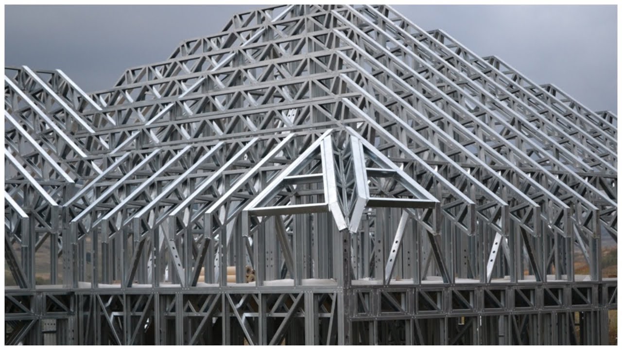 Light gauge steel frame building system for low cost housing projects ...