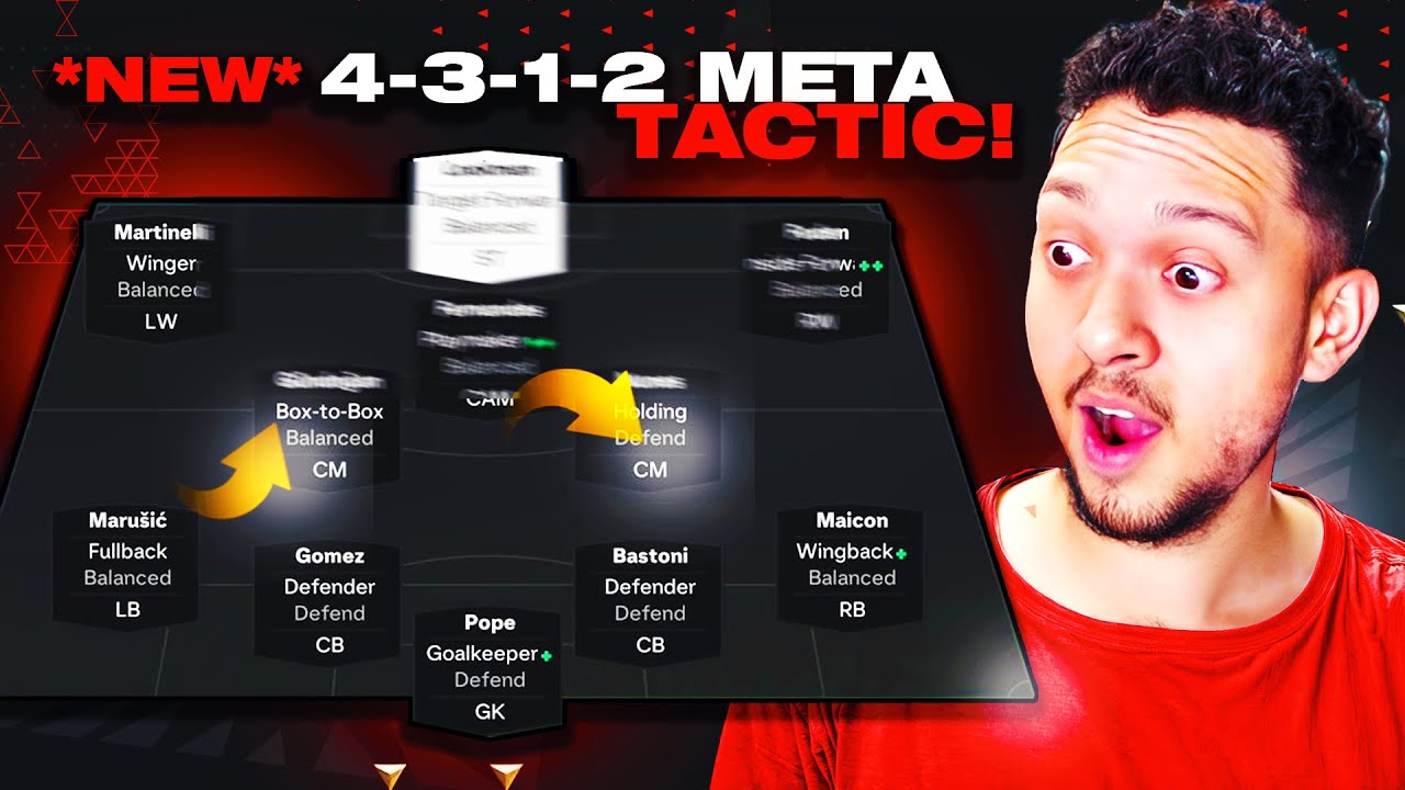 *Post Patch* NEW META Tactics! Best 4312 Custom Tactics FC 25 - YouTube