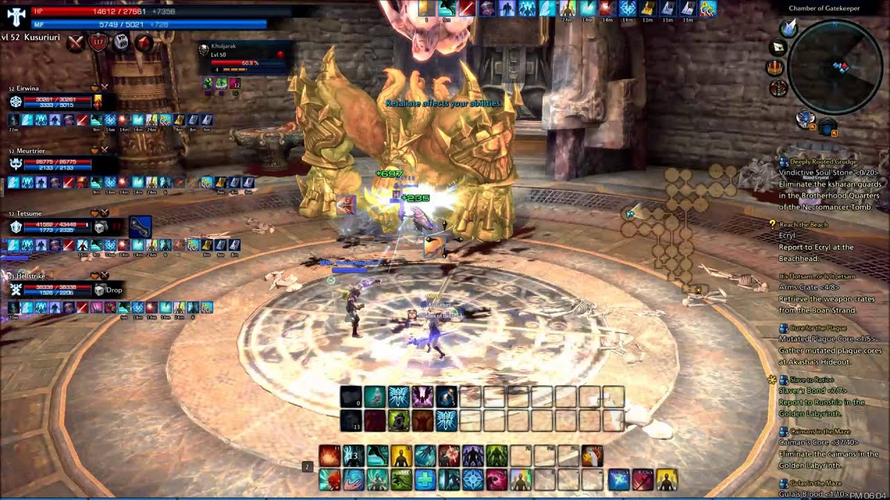 Tera, Golden Labyrinth, Priest - YouTube