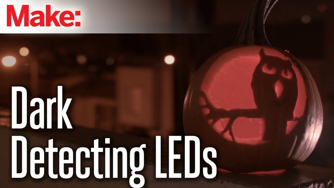Weekend Projects - Dark-Detecting LEDs - YouTube