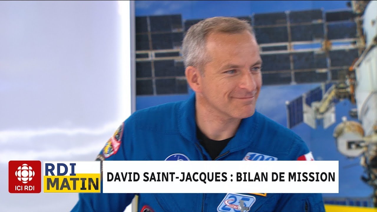 David Saint-Jacques : bilan de mission - YouTube